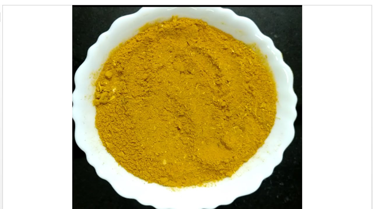 KOORA PASUPU/TURMERIC POWDER - FLAVORS OF 9TO9 COOKS - YouTube