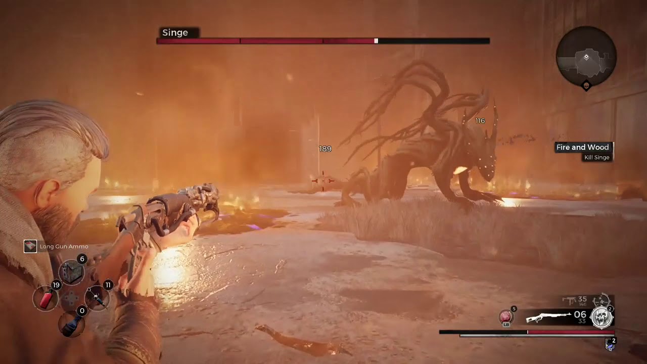 Singe Tail Cut - Remnant From the Ashes Boss - YouTube