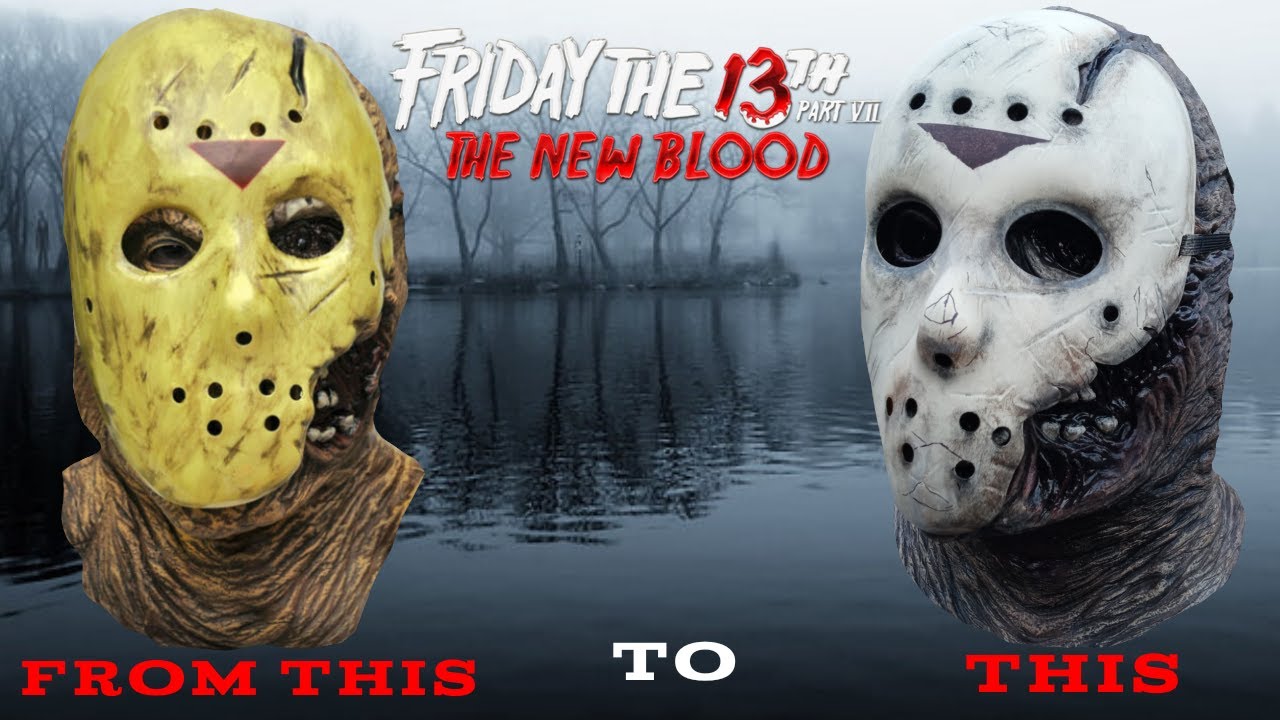 Rubie's Part 7 Deluxe Jason Voorhees Mask REHAUL - YouTube