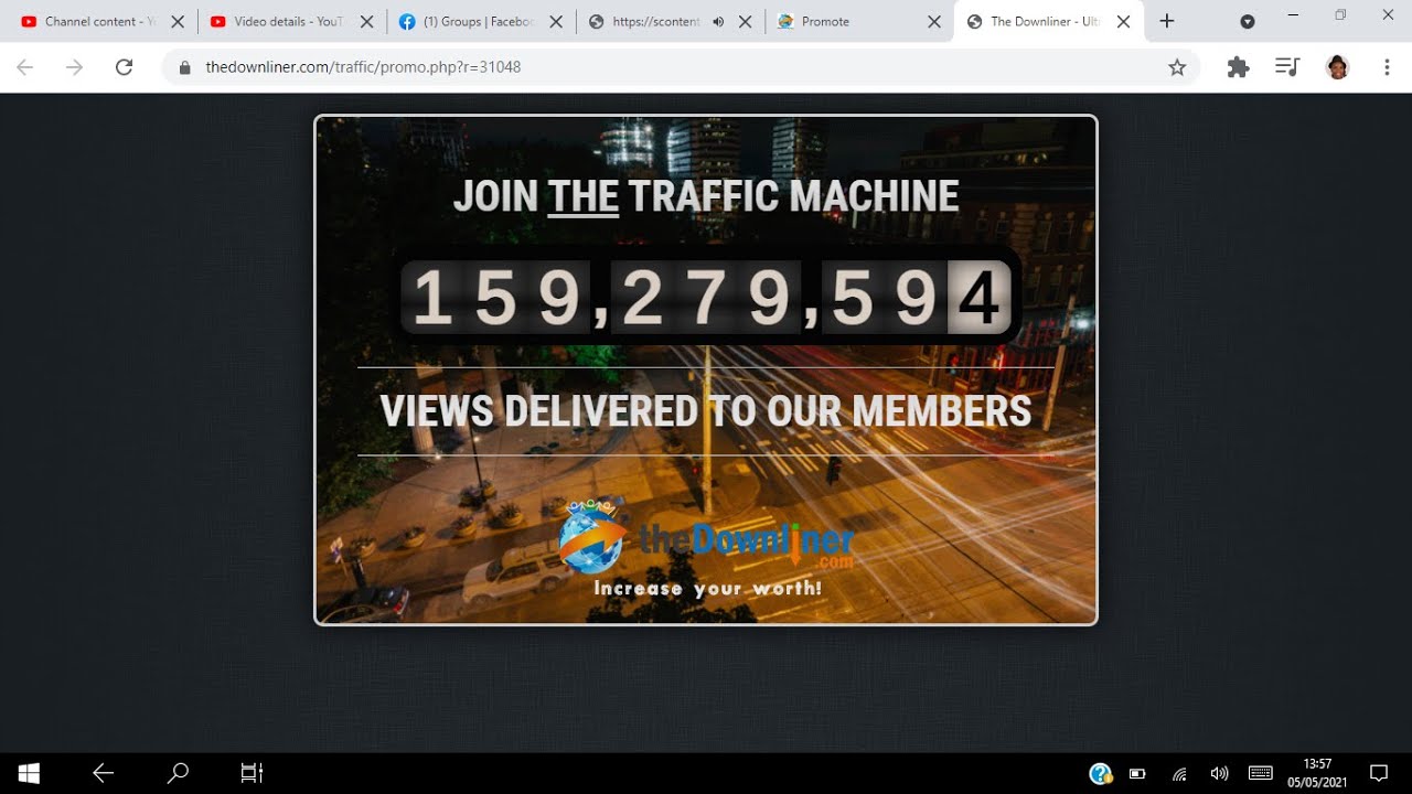 🆕the Downliner Review 🏻 The Downliner Traffic to your website - YouTube
