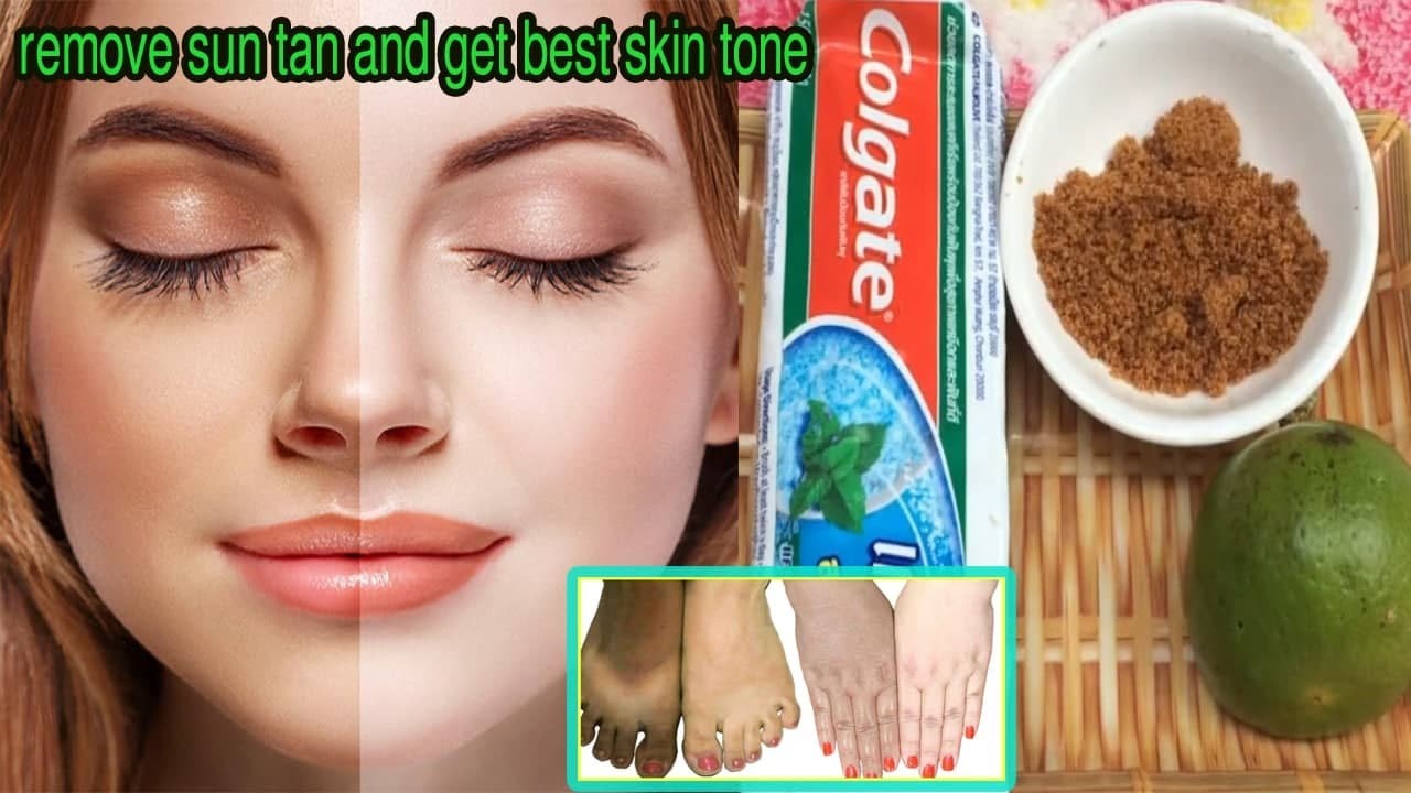 How To Remove Sun Tan Instantly From Face And Body/How To Remove Tan ...