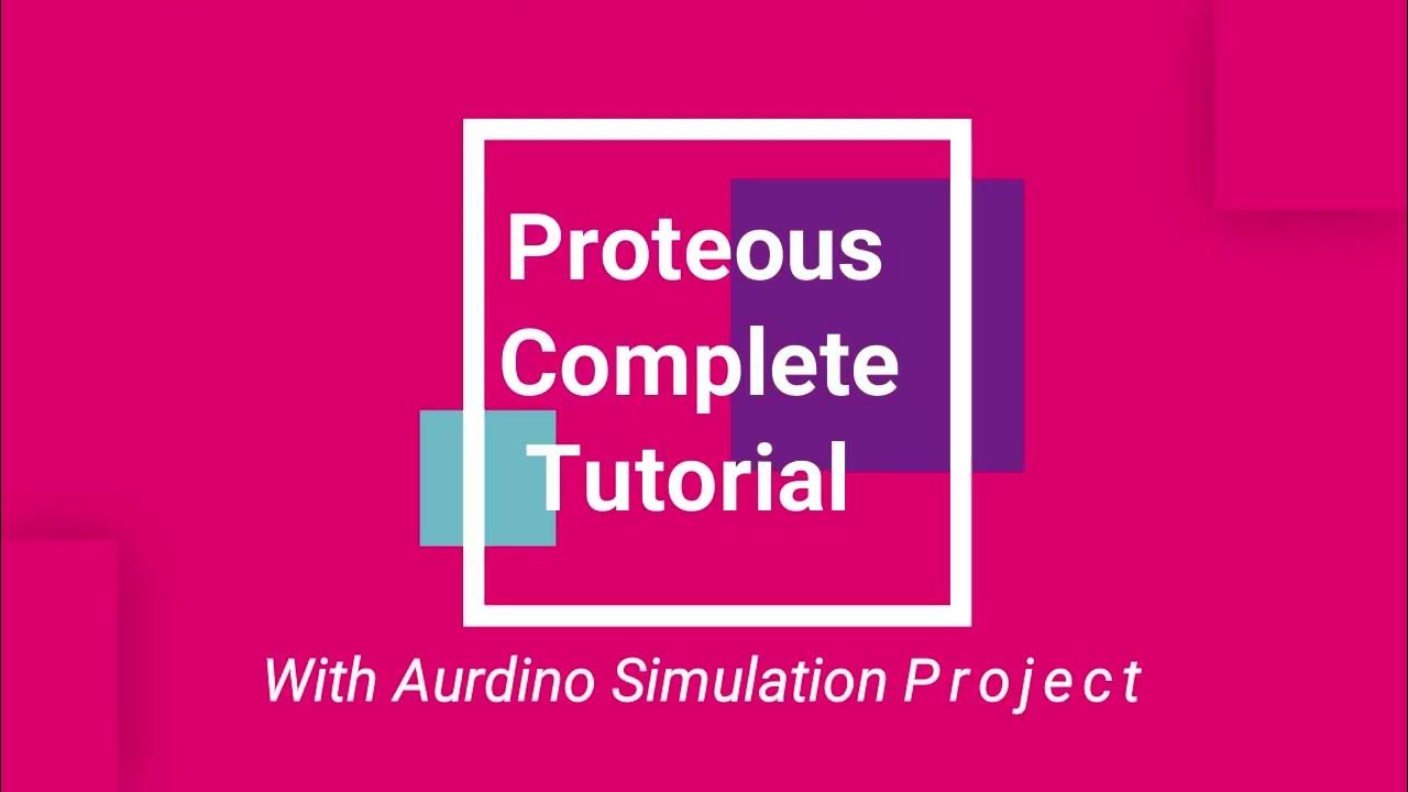 Proteus For beginners Complete Tutorial - designing, Simulation ...