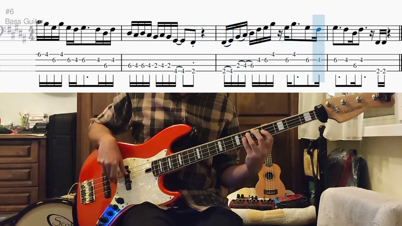 Top Bass Unison Lines: Stevie Wonder - Sir Duke (Tab and Notation in ...