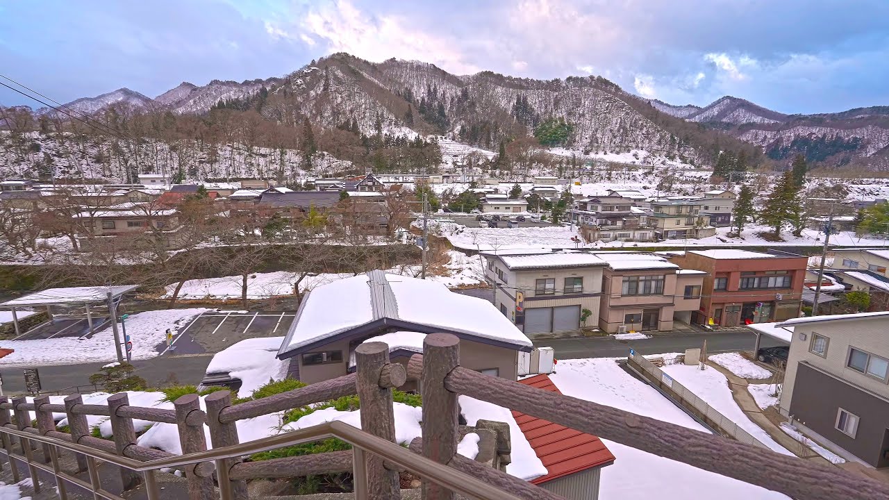 4K・ Japan - Discovering the Winter Beauty of Yamadera・4K HDR - YouTube
