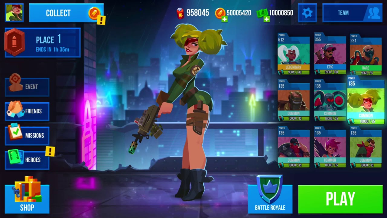 Bullet Echo - Character Selection - YouTube