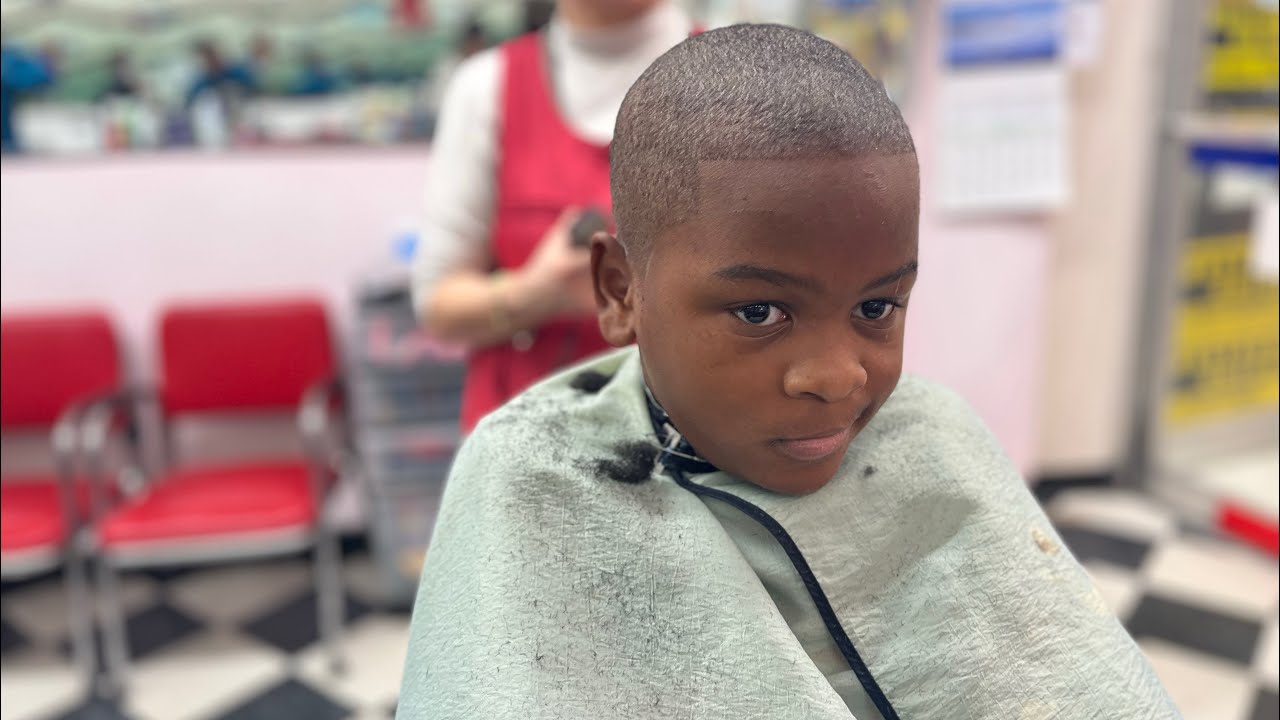Getting A Fresh Cut & Clean Shaves Inside The Barber Shop For Christmas ...