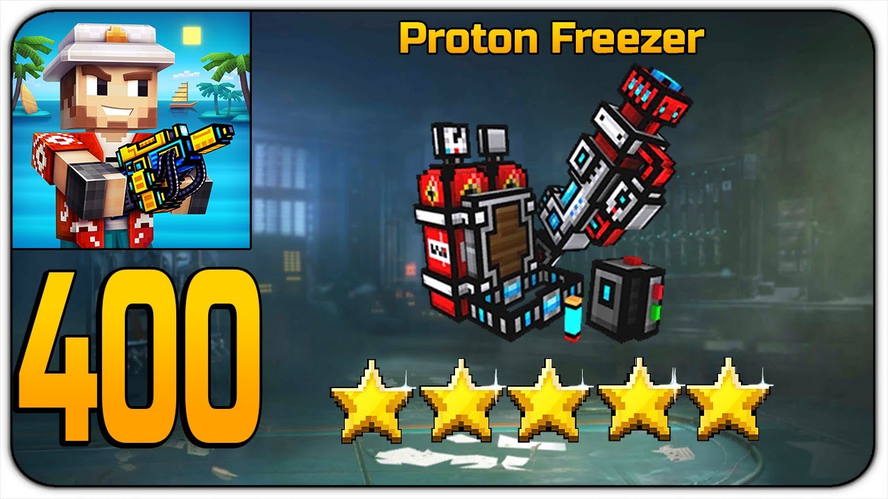 Pixel Gun 3D - Proton Freezer (Gameplay Walkthrough Part 400) - YouTube