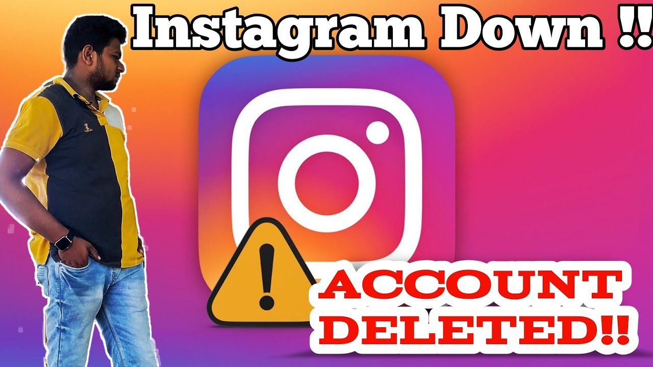 Instagram Server Down || Followers Decrease|| Account Ban || GTWAnkit ...
