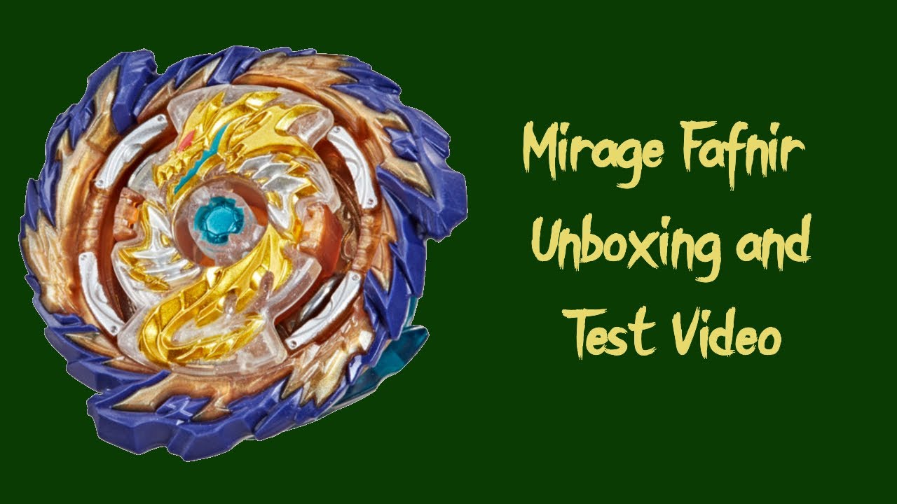 Mirage Fafnir Unboxing/Spin Steel Test - YouTube