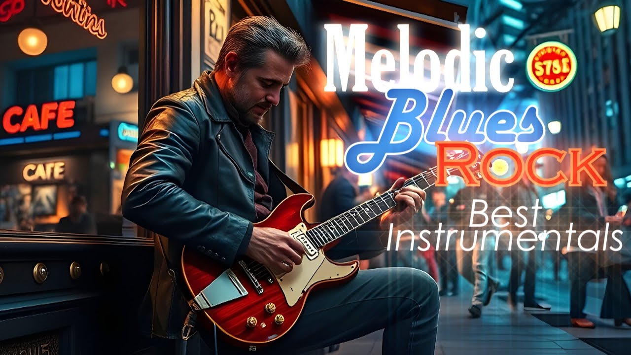 1 Hours of Melodic Blues Rock on Electric Guitar | Melodic and Timeless ...