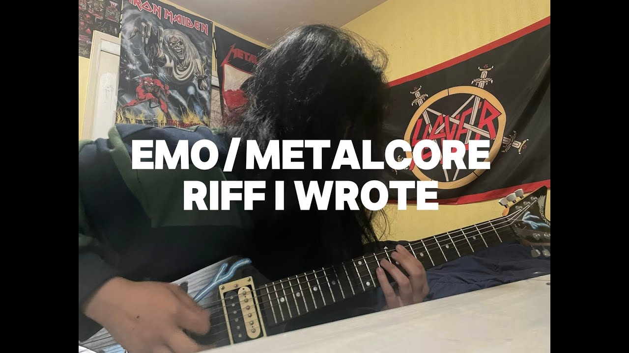 Emo/Metalcore Riff I Wrote - YouTube
