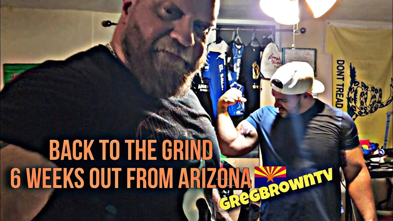 Little ARMWRESTLING practice to start the road to ARIZONA @GregbrownTV ...