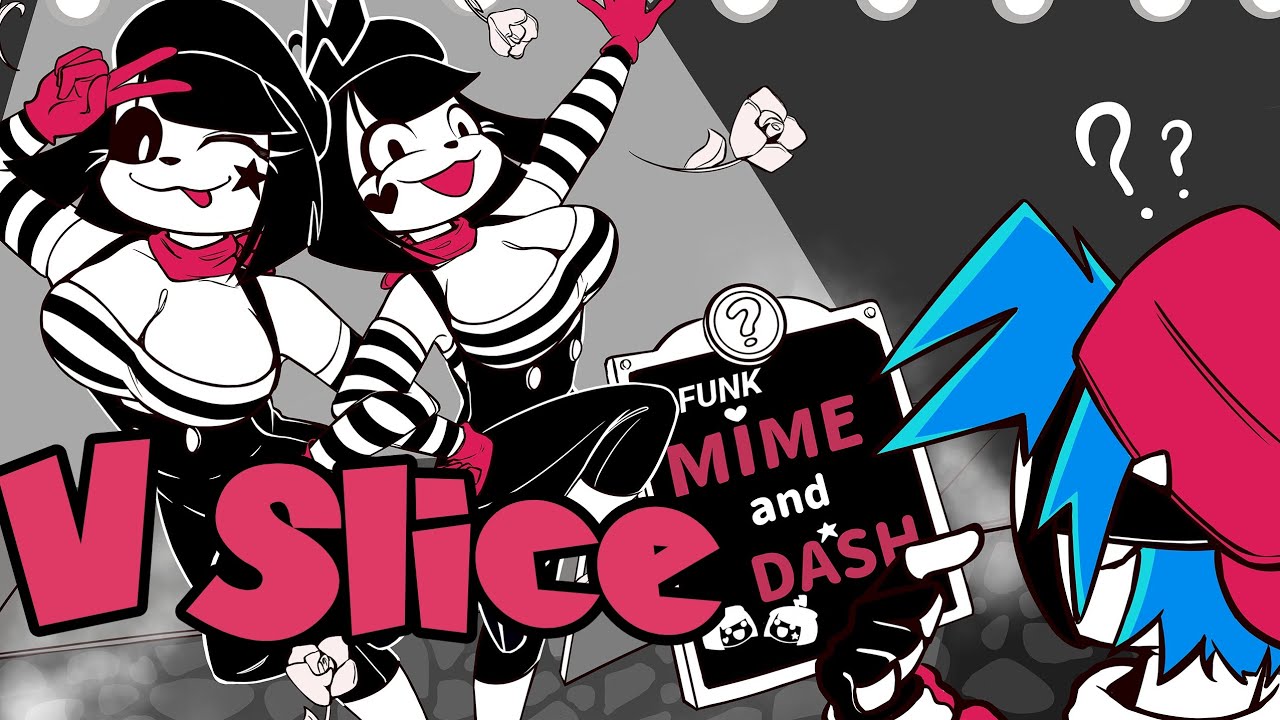 FNF: Mime and Dash V-Slice - YouTube