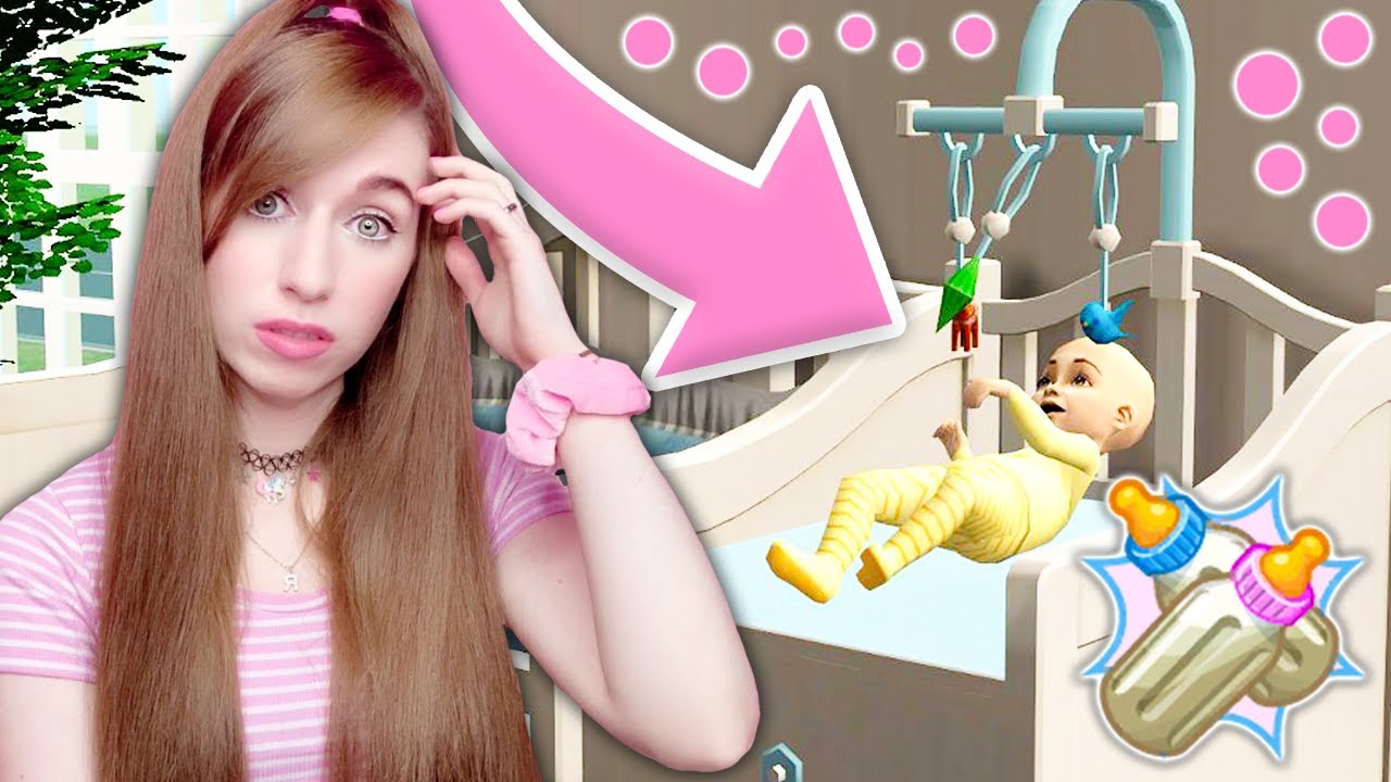 SIMS 4 BABIES WENT BACK TO SIMS 1 DAYS!?😫🍼 // The Sims Baby Evolution ...