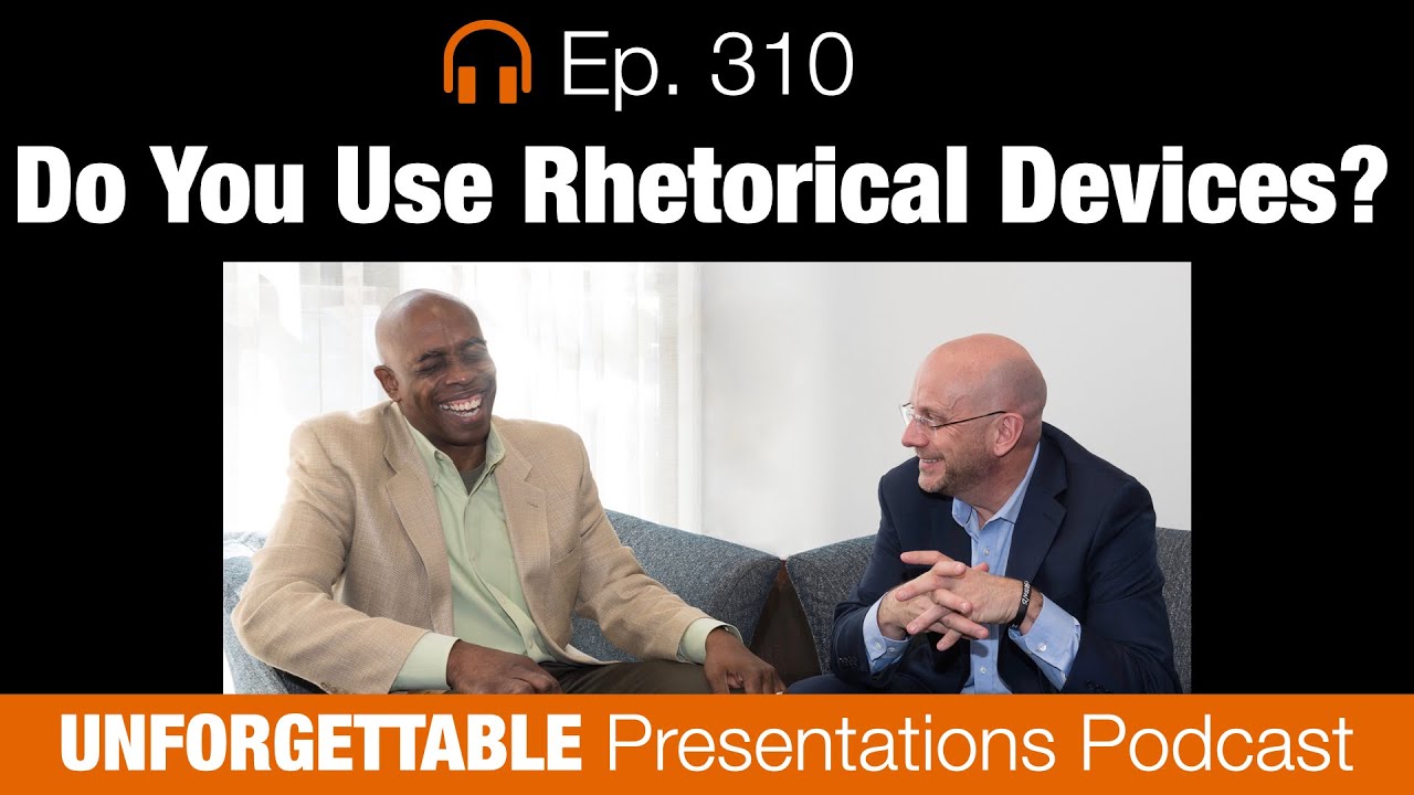 Ep 310 Do You Use Rhetorical Devices? - YouTube