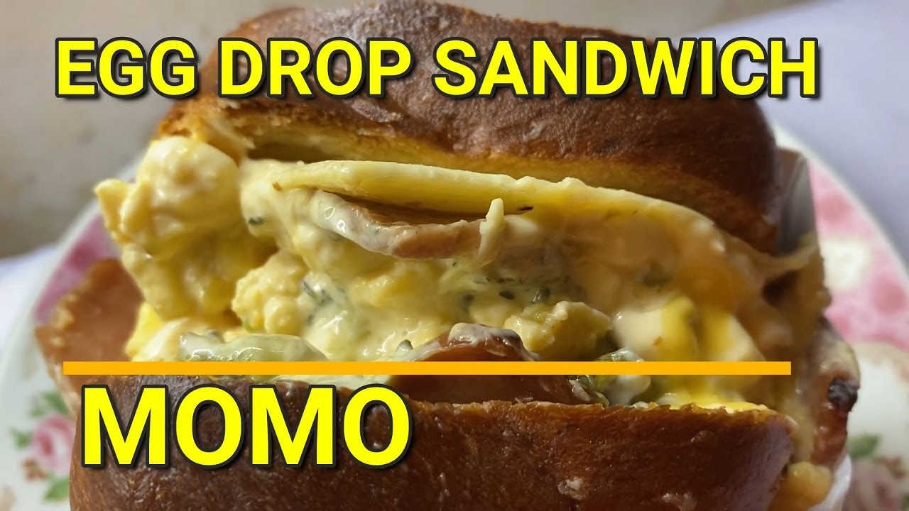 EGG DROP SANDWICH | EGG DROP KOREAN SANDWICH | MOMO - YouTube