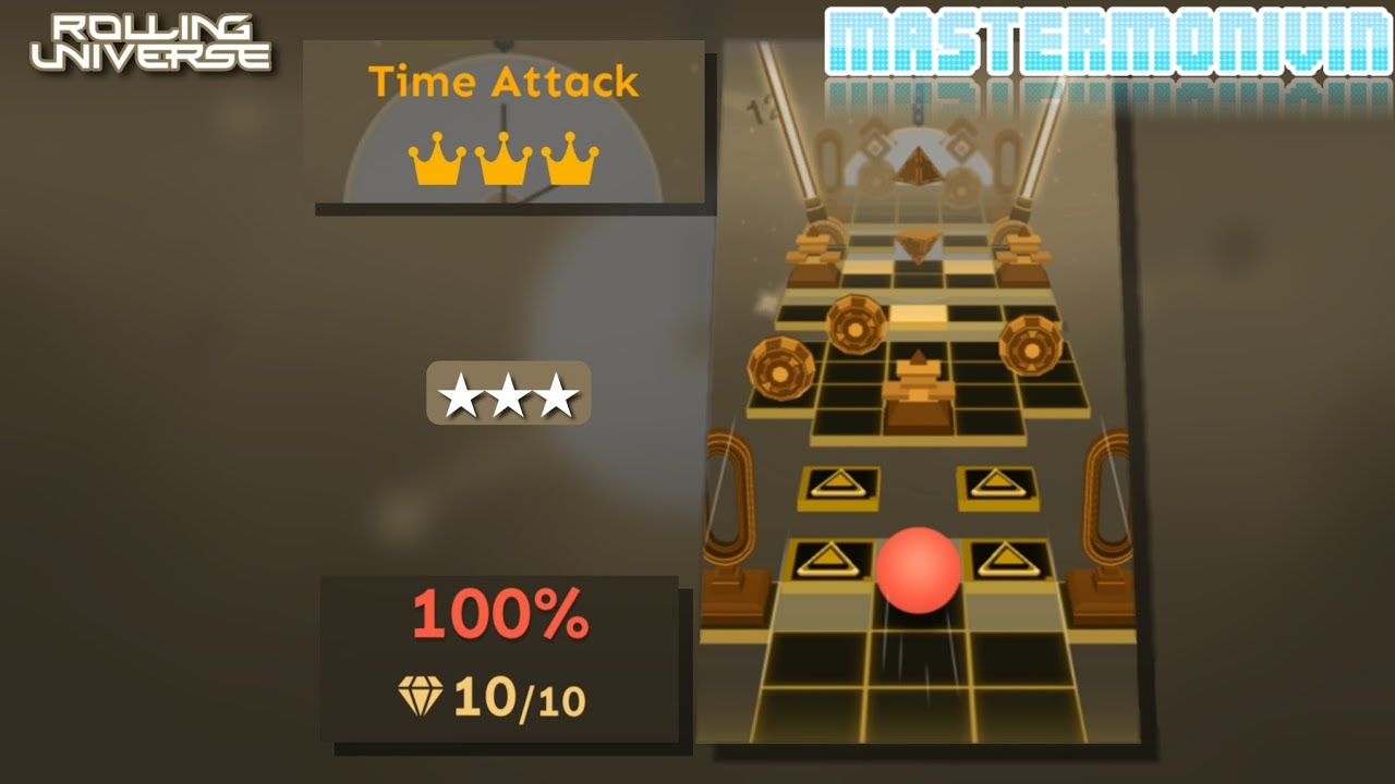 「Rolling Universe」Time Attack ★★★ | Rolling Sky Edit | MasterMonivin ...