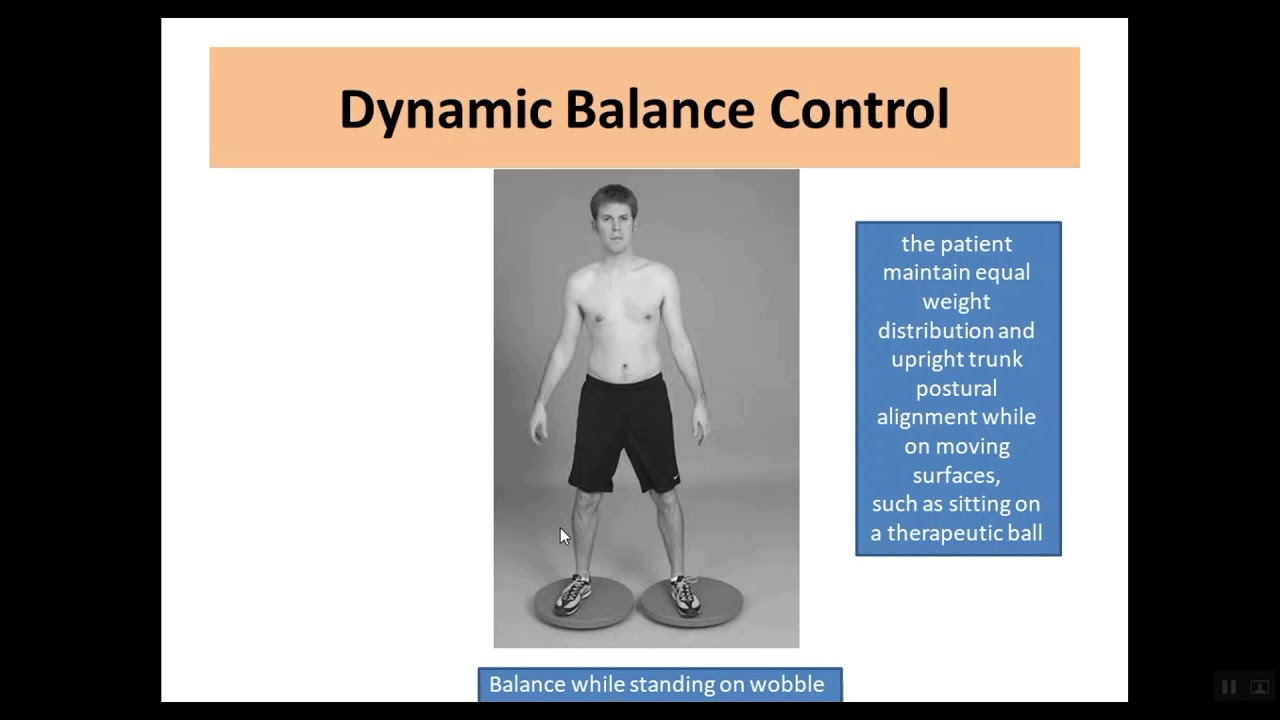 Exercise for Impaired Balance 5 - YouTube