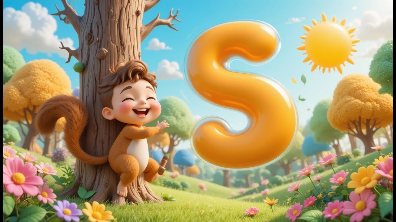S is for Snake | ABC Animal Song for Kids | Learn the Alphabet with ...