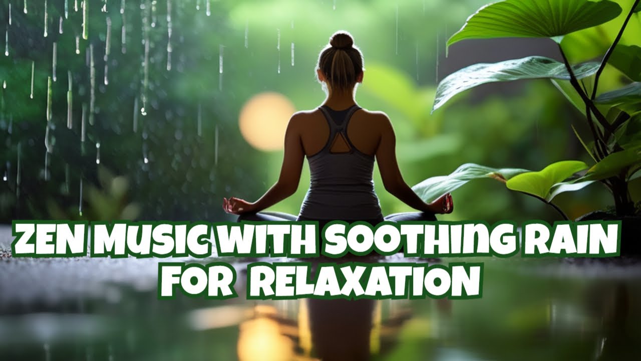 Soothing Zen Music with Rain Sounds - Tranquil Ambiance for Meditation ...