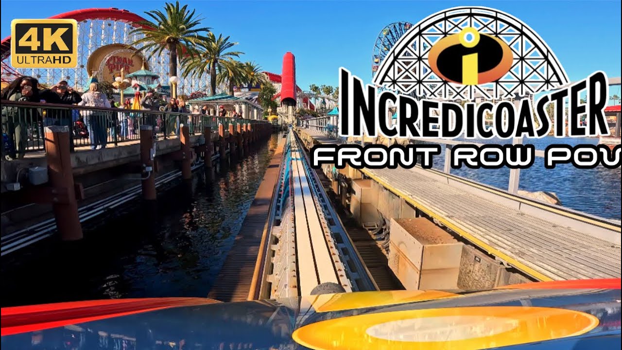 Incredicoaster Front Row POV [4K/60fps] - YouTube