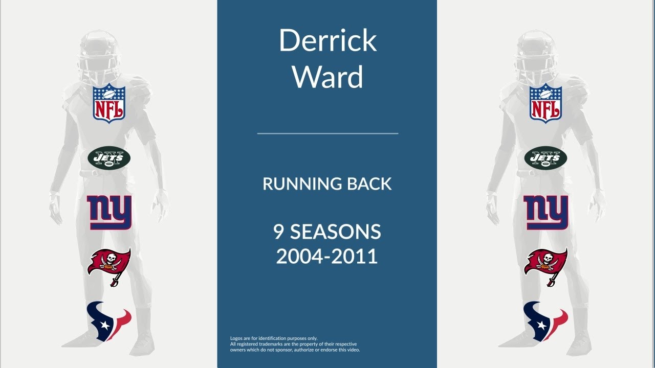 Derrick Ward: Football Running Back - YouTube