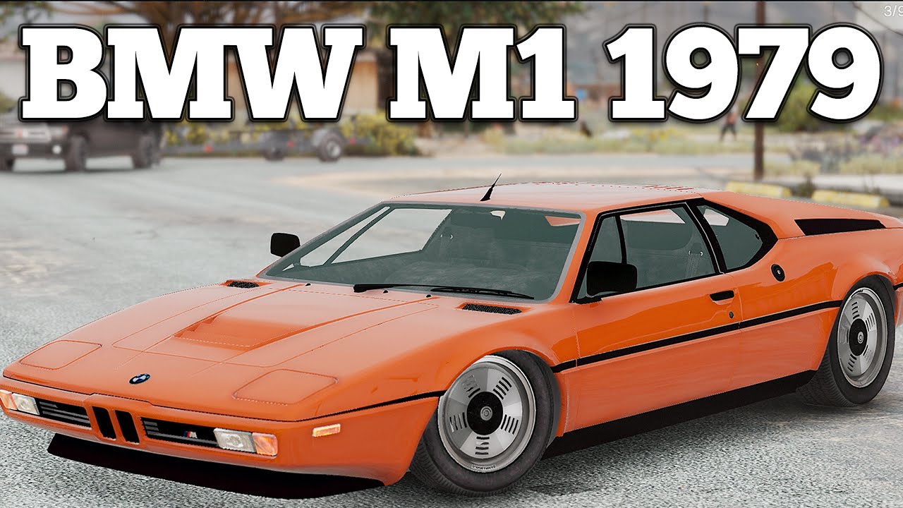 GTA V PC Mods - BMW M1 1979 (E26) [DOWNLOAD] - YouTube