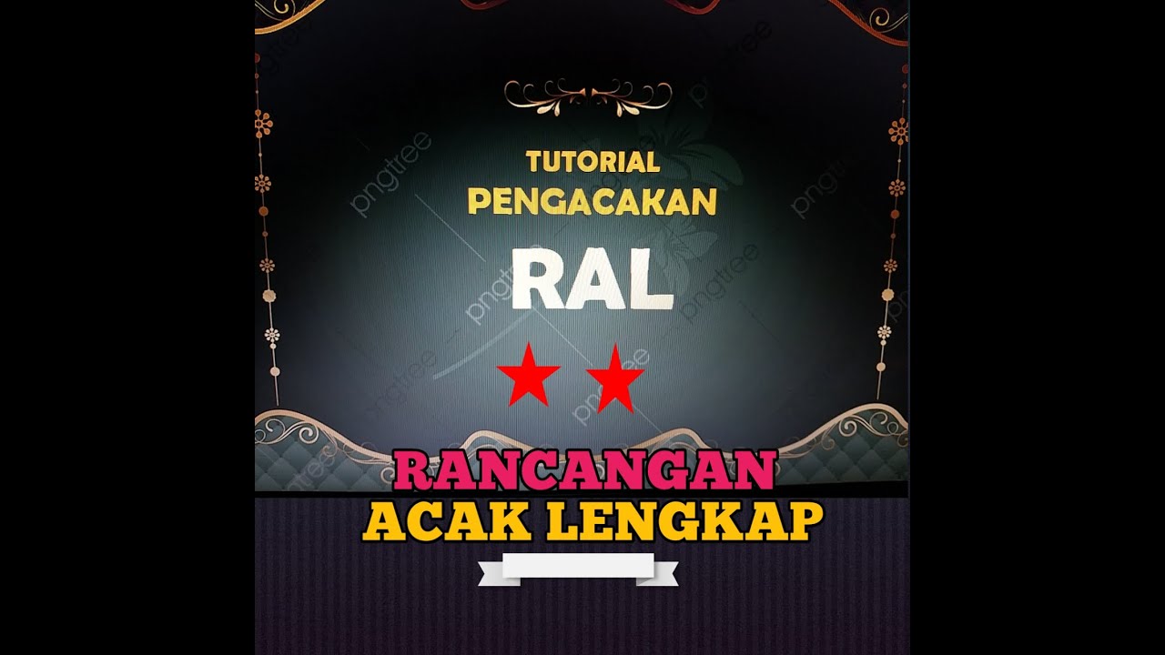 Tutorial Pengacakan RAL - YouTube