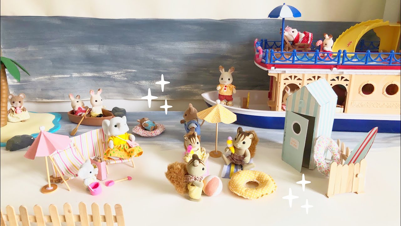 ☀️12 diy faciles☀️pour votre plage miniature - YouTube
