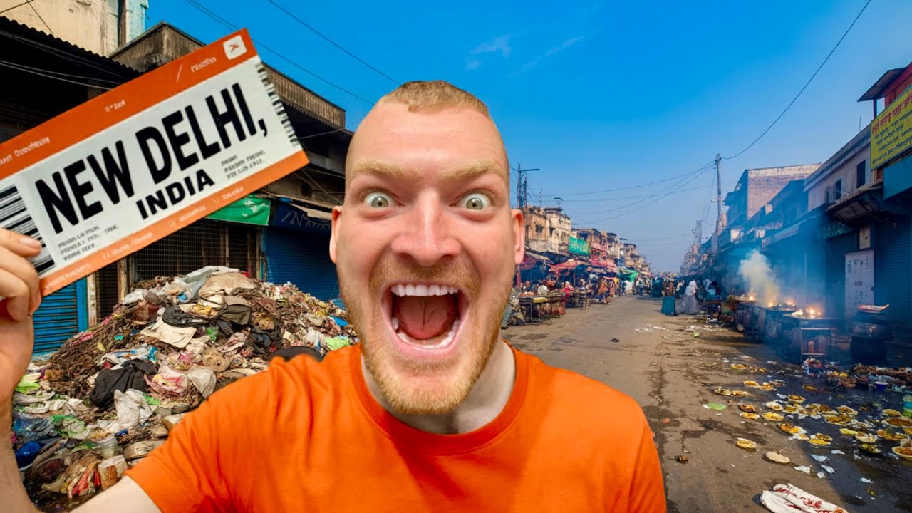 One Way Ticket To The Craziest Country On Earth.. INDIA! - YouTube