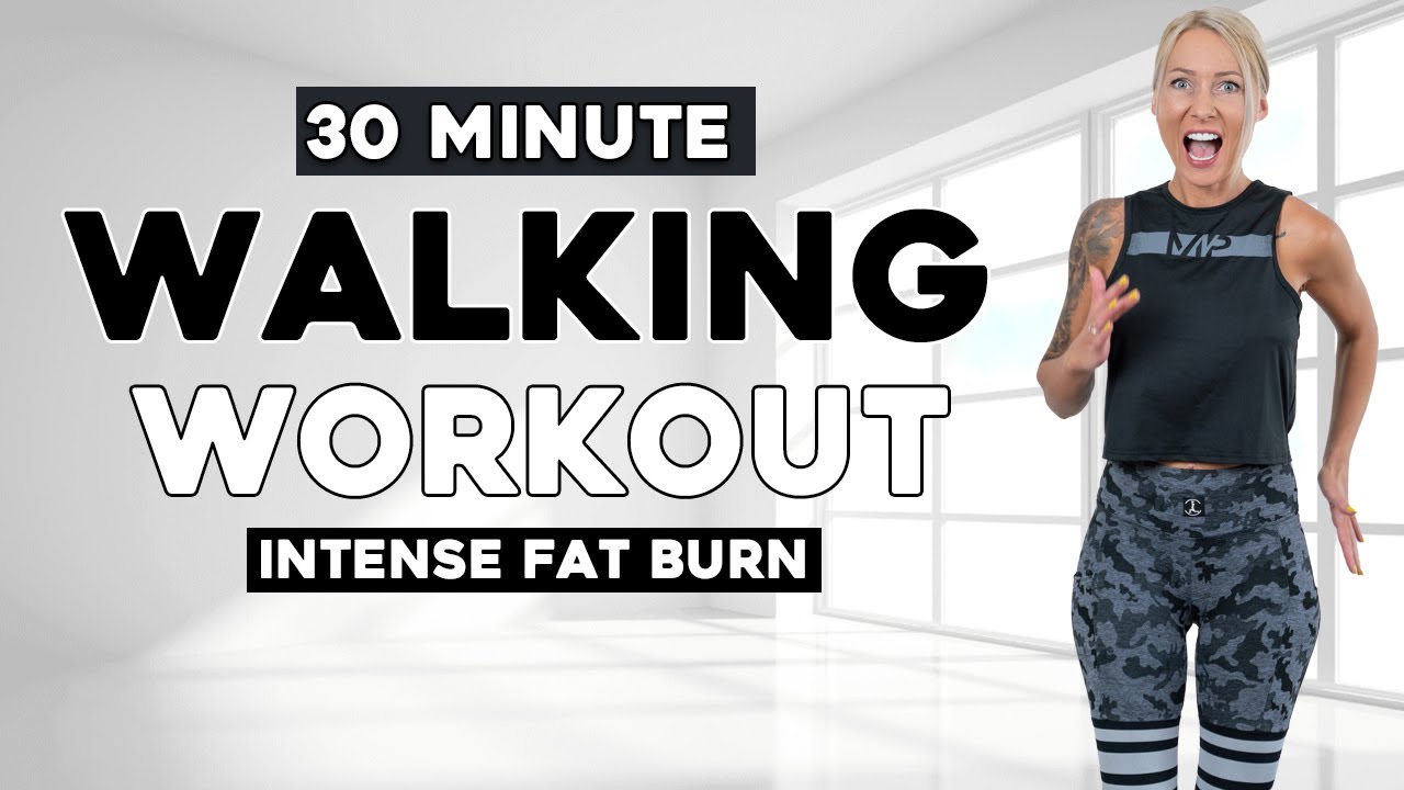 30 MIN NON STOP FAST WALKING CARDIO Workout For Weight Loss Full Body ...