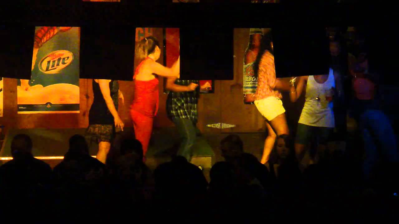 Drunk Girls Dancing On Stage At Rabbs Youtube