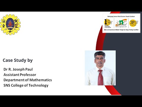 Case Study | Matrix Application | Dr. R. Joseph Paul | SNS Institutions ...