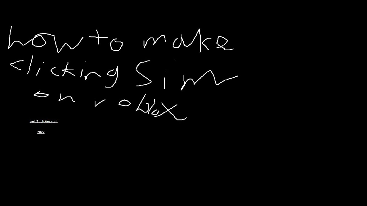 roblox - how to make clicking simulator game part 2 - YouTube