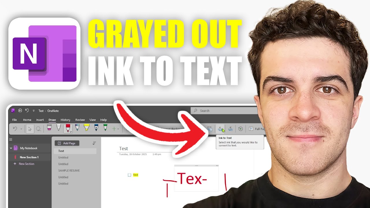 How to Solve When Ink to Text Is Grayed Out in Onenote (2026 Guide ...