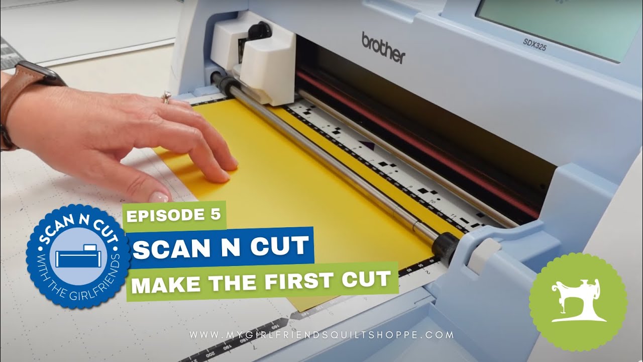 Brother ScanNCut Series | Ep. 5: Make Your First Cut! #scanncut - YouTube