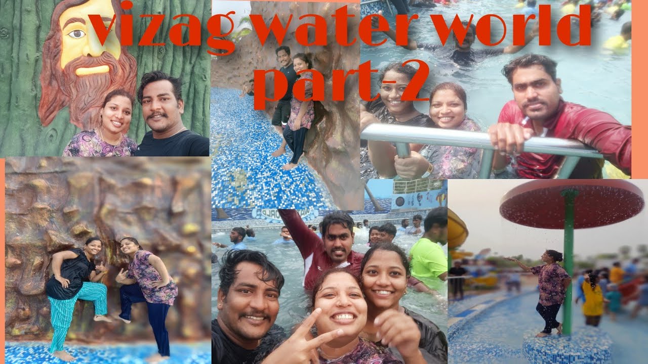 PART-2//vizag water world//pendurti saripalli village//biggest vizag ...