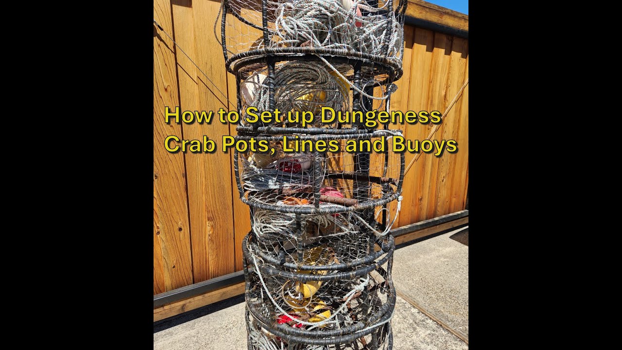 How to set up Dungeness crab pots, lines and buoys - YouTube