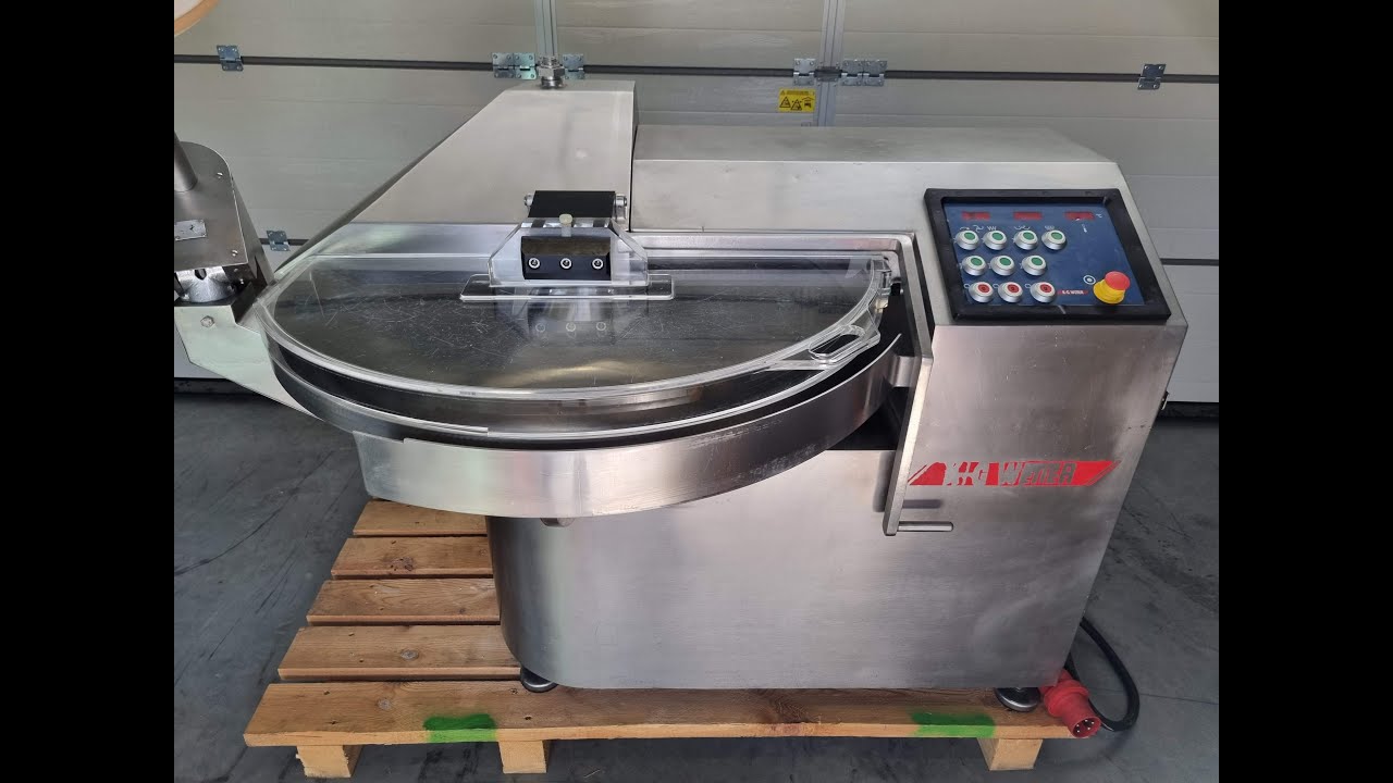 Bowl Cutter KG Wetter 120 Kramer Grebe Kuter Kutter - YouTube