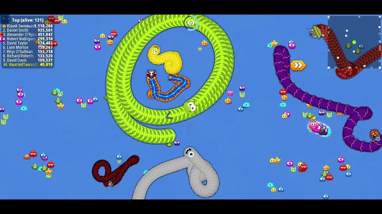 Sneak Io Game- Worm Hunt Game Play Walk athrough Eat Big Sneak And Lite ...