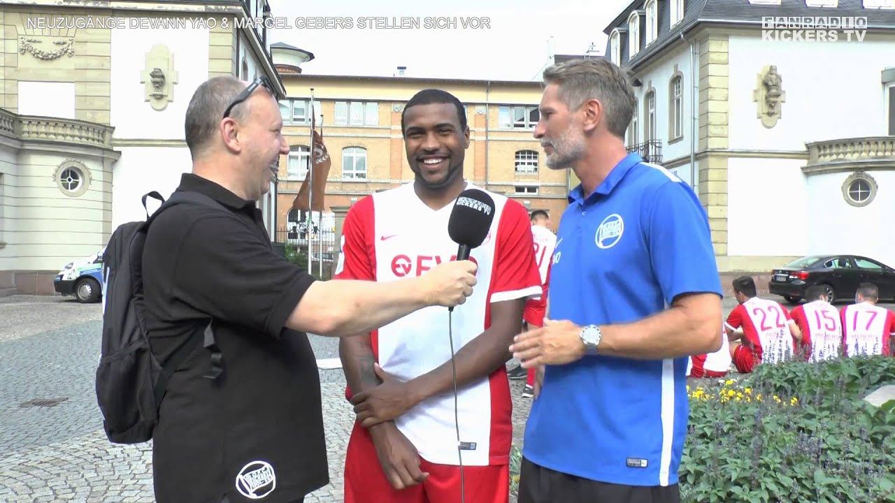 OFC NEUZUGÄNGE DEVANN YAO UND MARCEL GEBERS STELLEN SICH VOR - YouTube