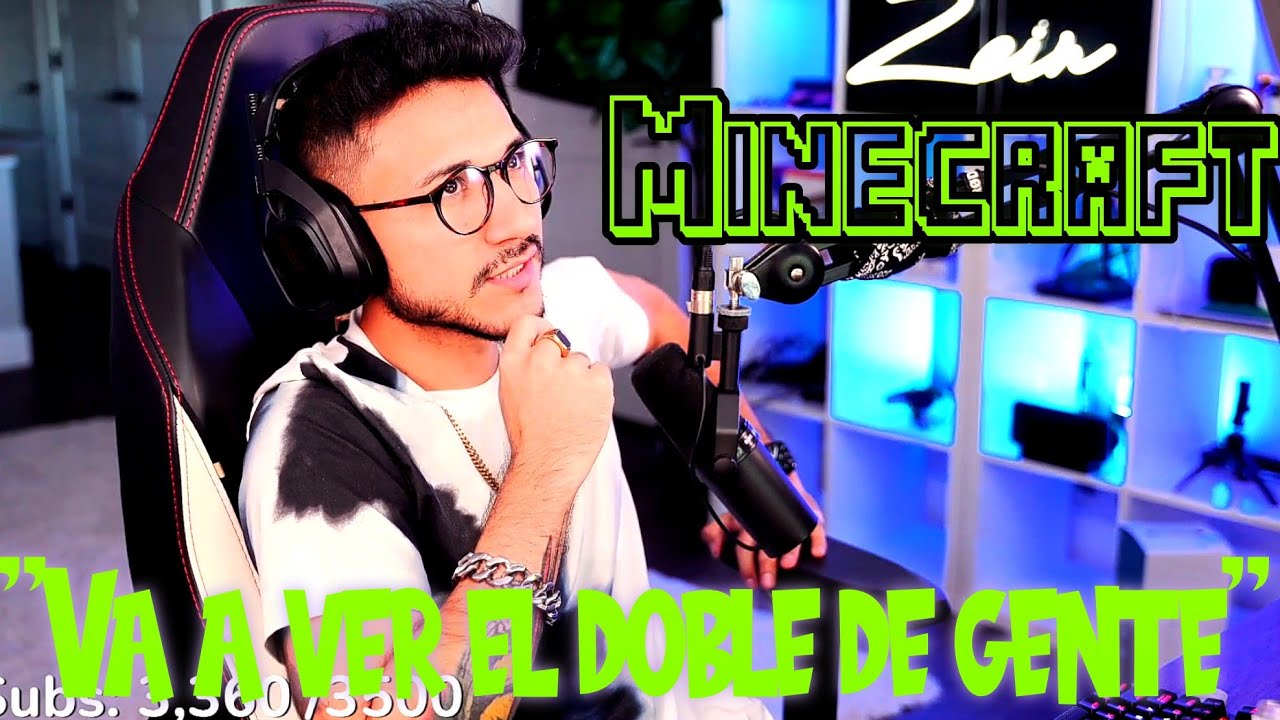 Andy habla de su nueva serie de Minecraft ll Andy: "Quiero tener el ...
