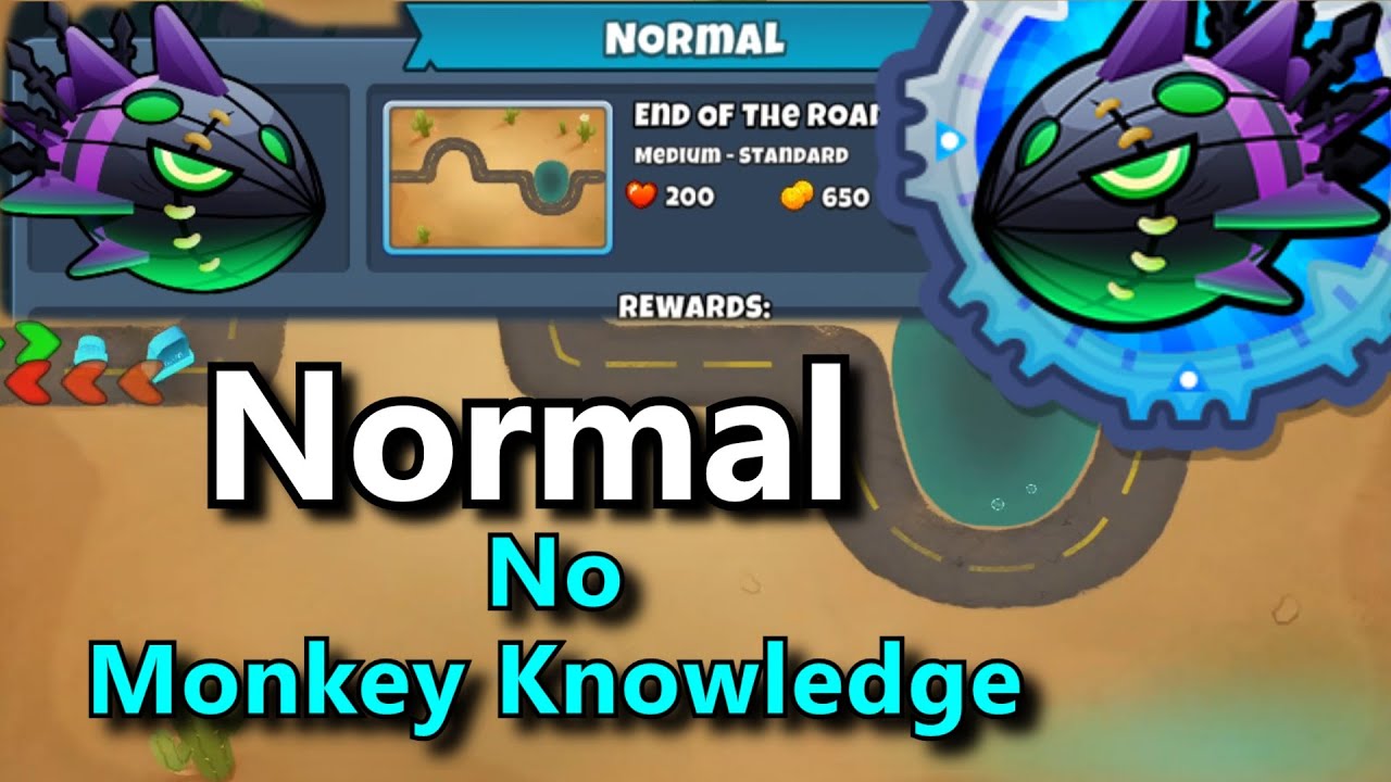 Lych Normal Tutorial || No Monkey Knowledge || End of the Road (BTD6) - YouTube