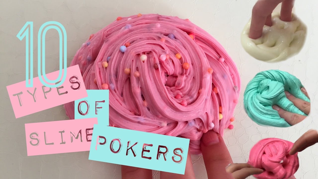 10 TYPES OF SLIME POKERS!! // diySatisfying - YouTube