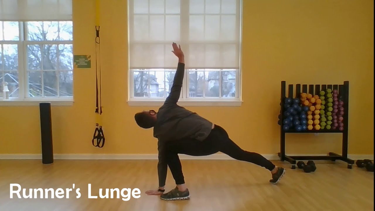 Six Dynamic Lower-Body Stretches in Two Minutes - YouTube