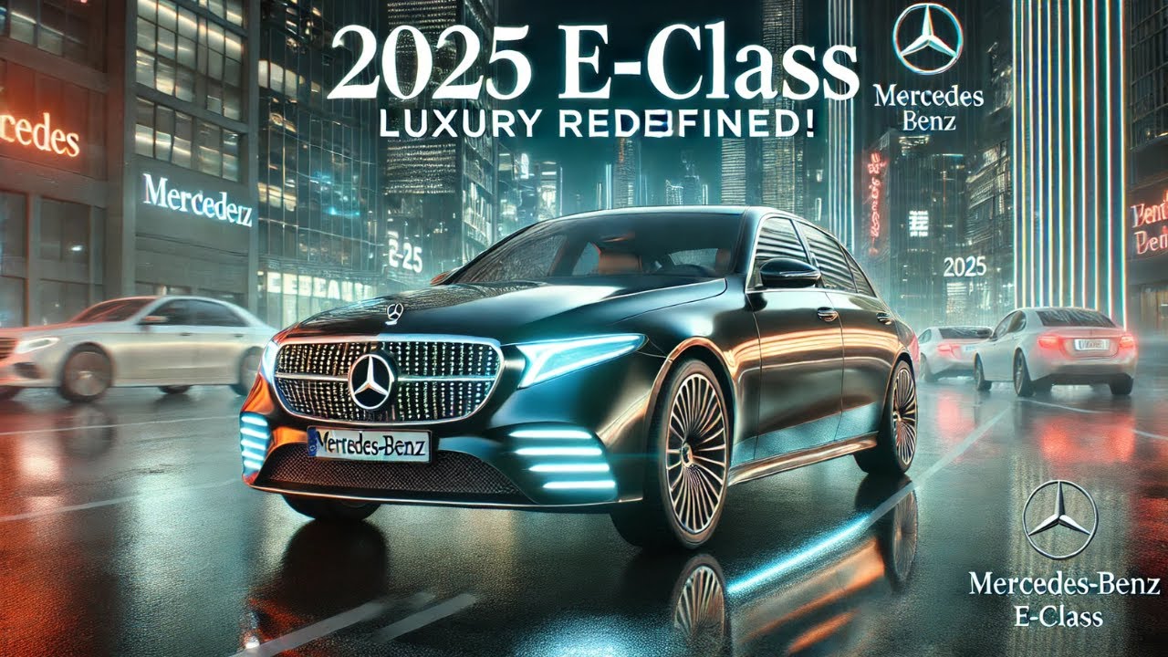 PREVIEW: 2025 Mercedes-Benz E-Class: The Future of Luxury Revealed ...