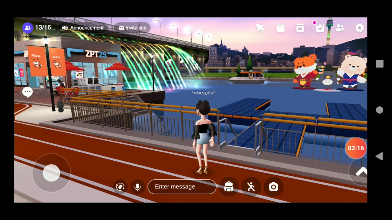 #zepetoworld hangang park zepeto gameplay - YouTube
