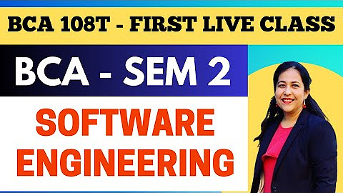 Software Engineering Complete Course | Semester 2 | BCA , B.Tech, B.Sc ...
