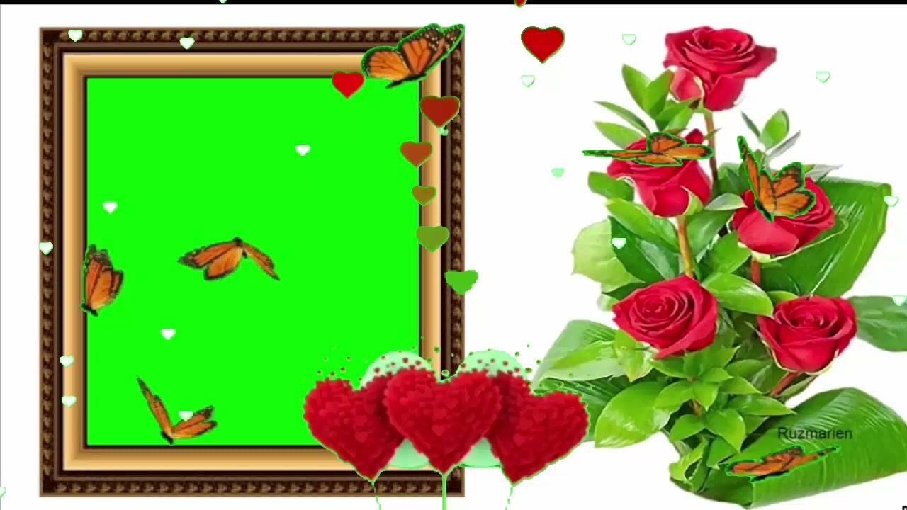 Wedding Green Screen Effects /green photo frame background video 2021 ...