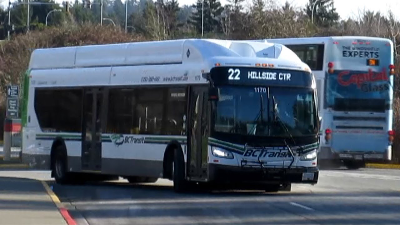 BC Transit 2019 New Flyer XN40 - 1170 - YouTube